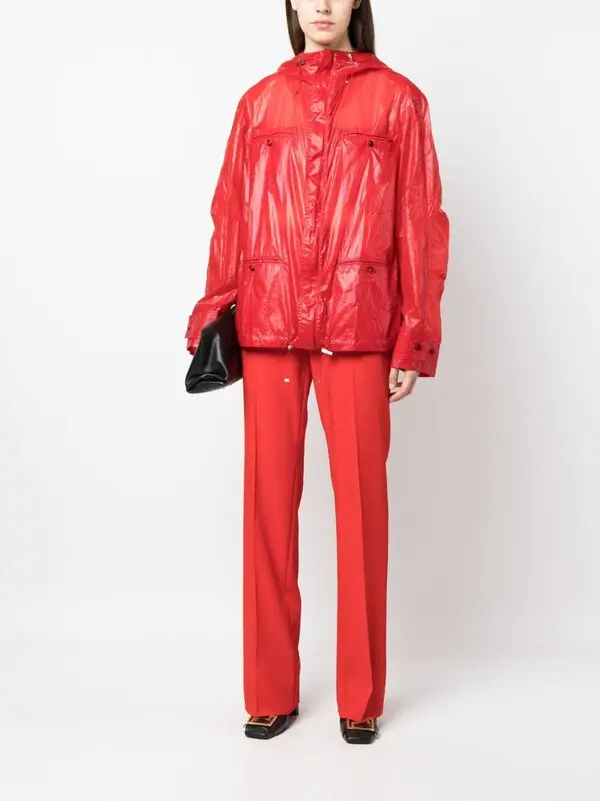 FERRAGAMO Multi-pocket Hooded Jacket