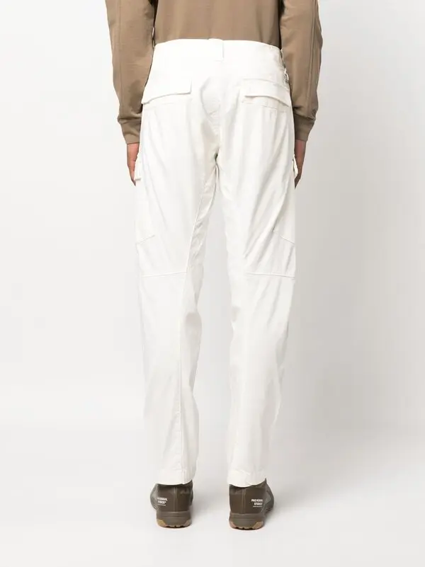 C.P. COMPANY Straight-leg Cotton Cargo Trousers