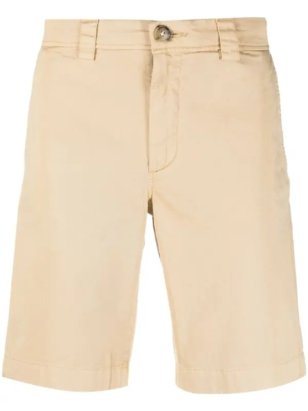 Woolrich Cotton Chino Shorts - Neutrals