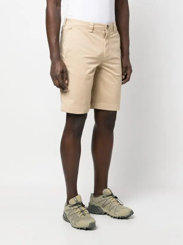Woolrich Cotton Chino Shorts - Neutrals