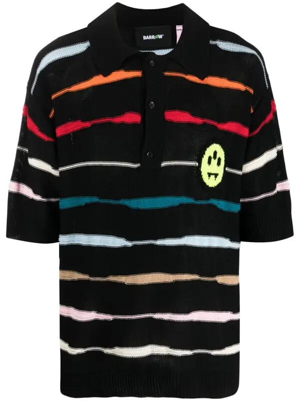BARROW Knitted Polo Shirt