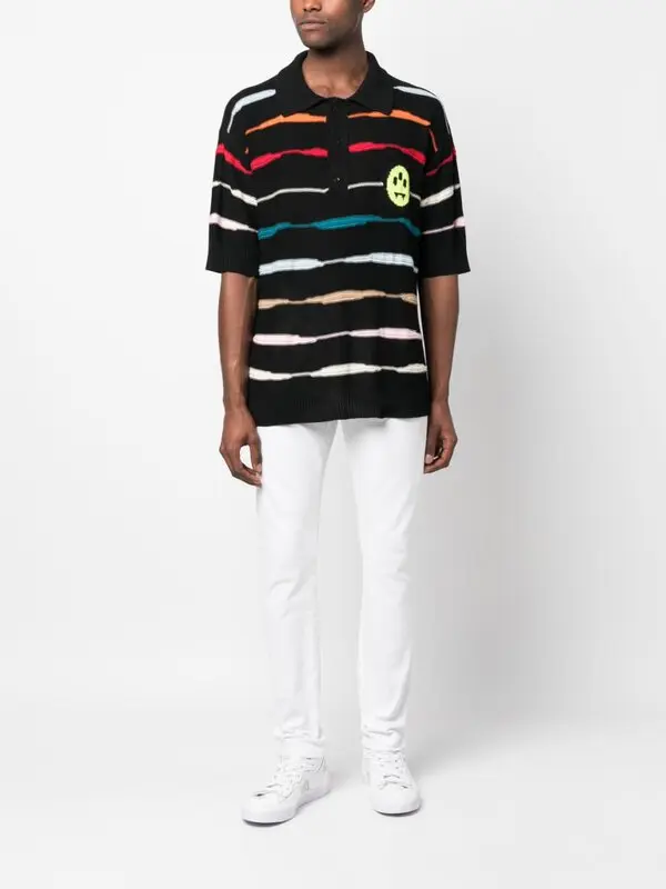 BARROW Knitted Polo Shirt