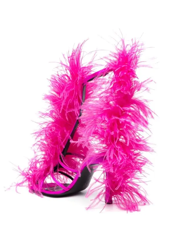 AREA X Sergio Rossi Amazona 100mm Sandals