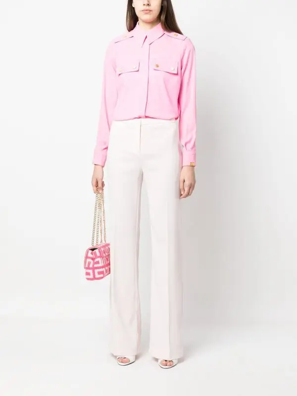 Pinko Pressed-crease Tailored Trousers