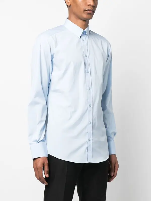 Dolce & Gabbana Long-sleeve Button-fastening Shirt - Blue