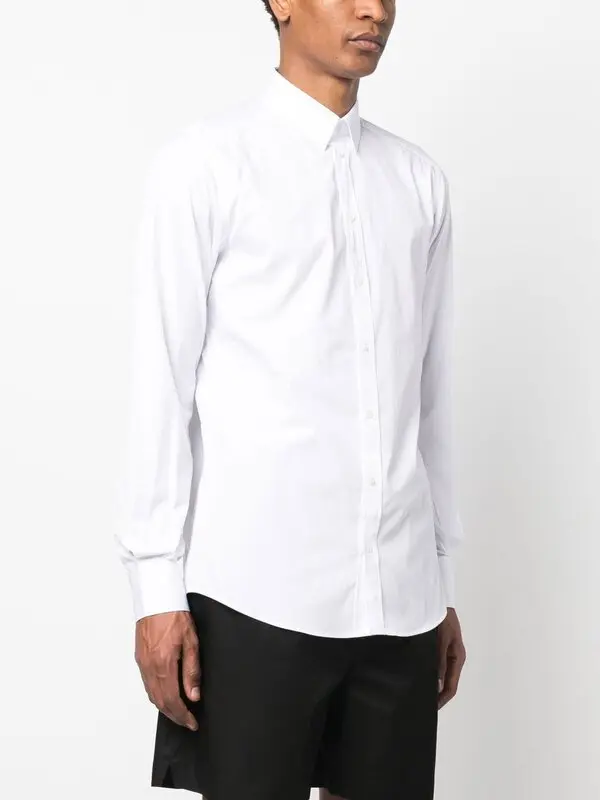 Dolce & Gabbana Long-sleeve Button-fastening Shirt - White