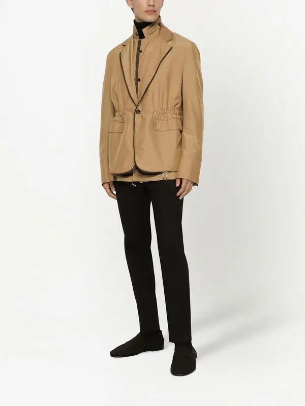 Dolce & Gabbana Deconstructed Layered Blazer