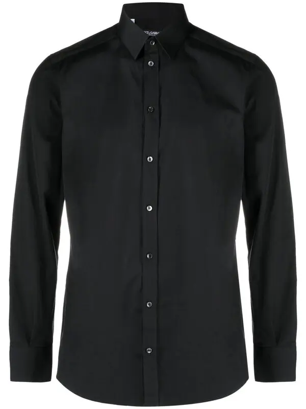 Dolce & Gabbana Long-sleeve Button-fastening Shirt - Black