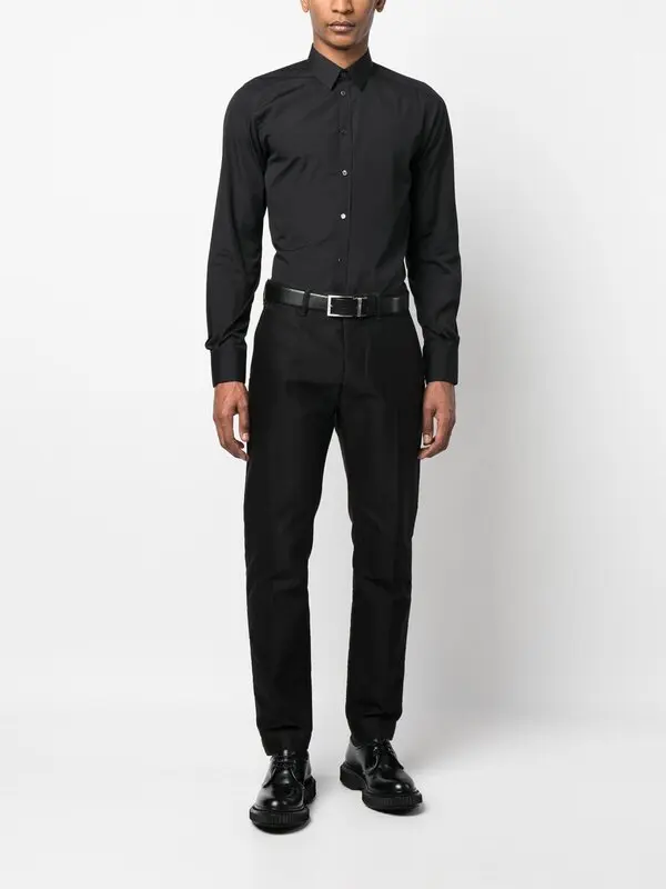 Dolce & Gabbana Long-sleeve Button-fastening Shirt - Black