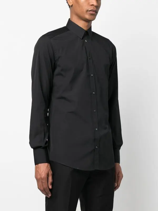 Dolce & Gabbana Long-sleeve Button-fastening Shirt - Black