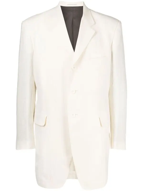 Yohji Yamamoto Single-breasted Blazer