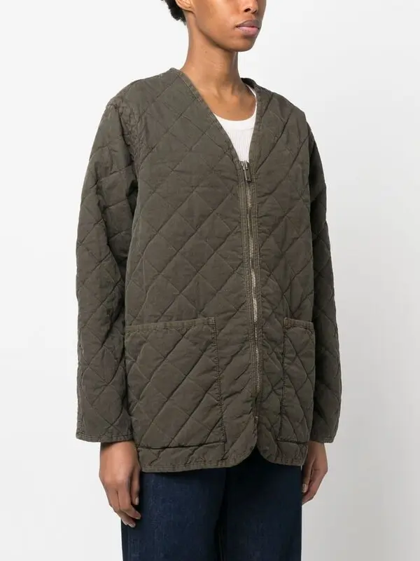 GOLDEN GOOSE Quilted Zip-up Jacket