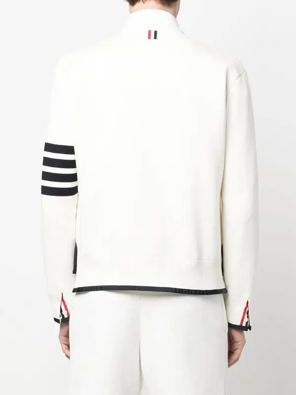 Thom Browne 4-bar Striped Cardigan
