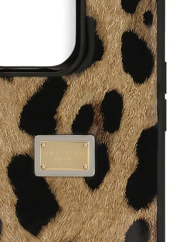 Dolce & Gabbana Leopard-print Iphone 14 Pro Case