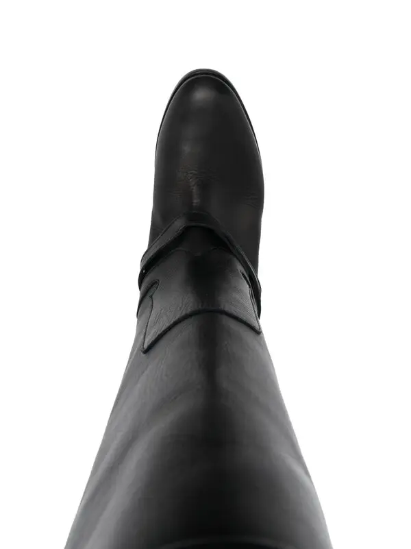 GOLDEN GOOSE Charlie Leather Knee-high Boots