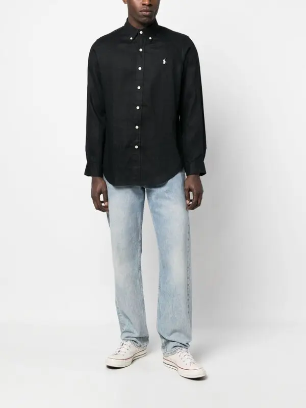 Polo Ralph Lauren Polo Pony Button-down Shirt - Black