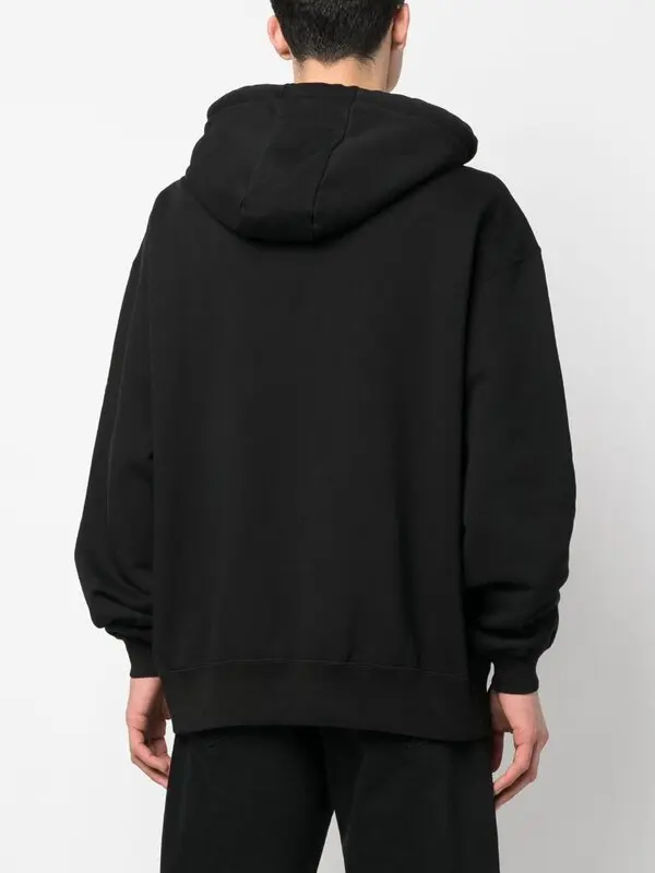 BONSAI Logo-print Cotton Hoodie