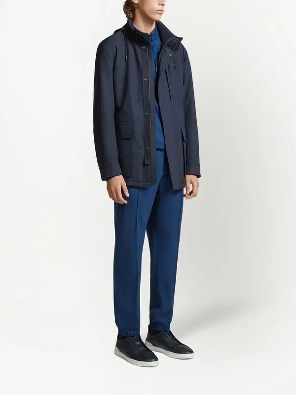 Zegna Wool-blend Padded Jacket