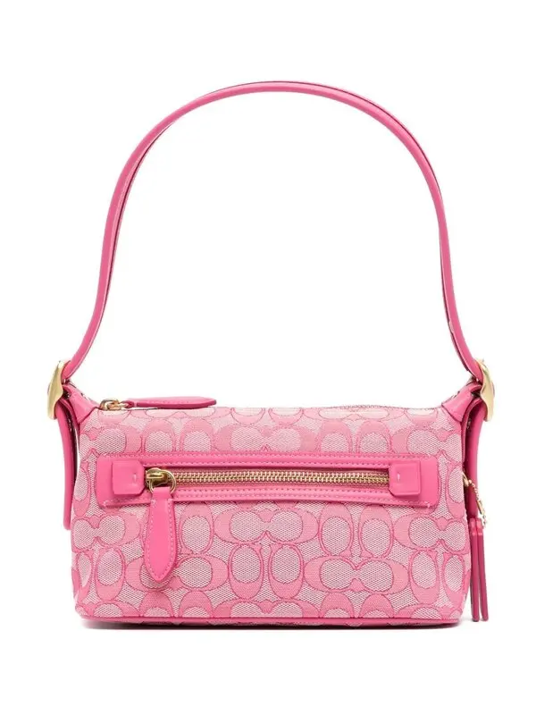 Coach Demi Monogram Shoulder Bag - Pink | Editorialist