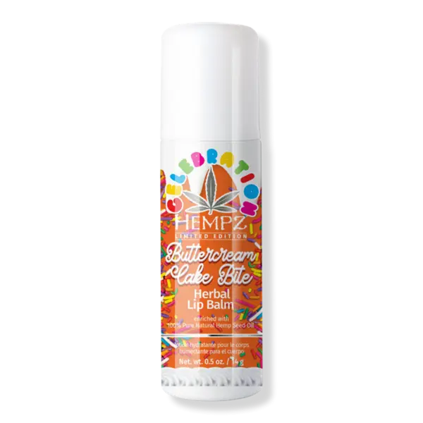 HEMPZ Let's Celebrate Buttercream Vanilla Cake Lip Balm - One-color