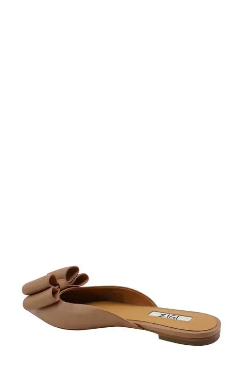 ZIGI Finland Pointed Toe Mule - Natural