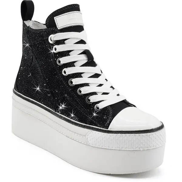 ZIGI Carmensa High-top Platform Sneakers - Black