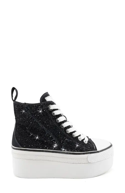 ZIGI Carmensa High-top Platform Sneakers - Black