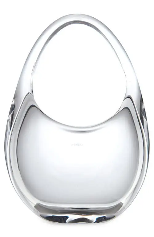 Coperni Mini Swipe Top Handle Bag - Glass Transparent