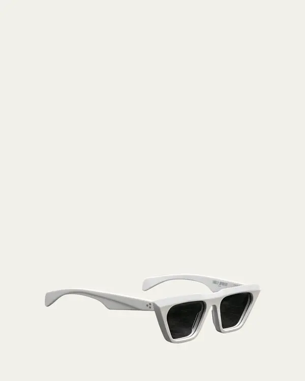 JACQUES MARIE MAGE Eva Cat-eye Sunglasses - White