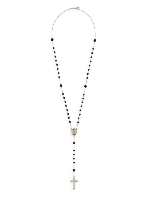 Dolce & Gabbana Gemstone-embellished Rosary Necklace