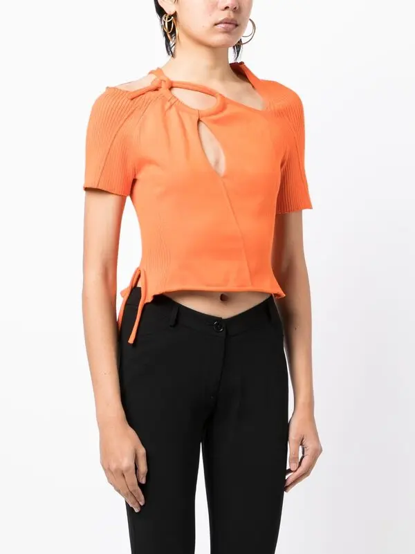 Ottolinger Cut-out Knitted Top