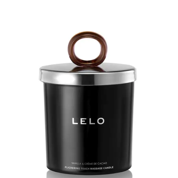 LELO Flickering Massage Candle 150g Vanilla And Crème De Caco