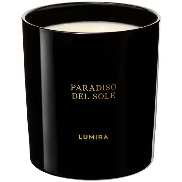 LUMIRA Paradiso Del Sole Black Candle 10.5 Oz - One-color