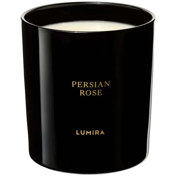 LUMIRA Persian Rose Black Candle 10.5 Oz - One-color