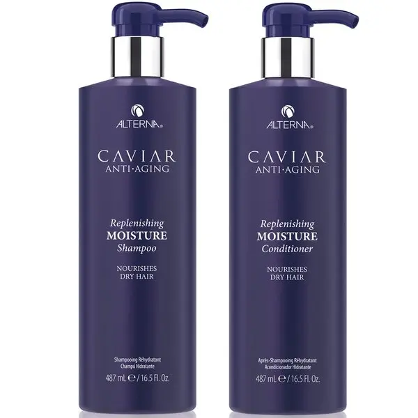 ALTERNA® Caviar Anti-aging Replenishing Moisture Shampoo And Conditioner 16.5 Oz - One-color