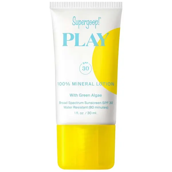 Supergoop!® Play 100% Mineral Lotion Spf30 With Green Algae 1 Fl. Oz - One-color