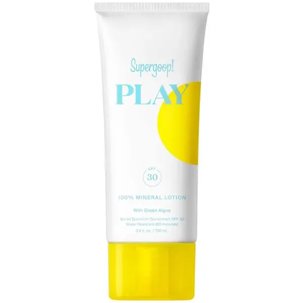 Supergoop!® Play 100% Mineral Lotion Spf30 With Green Algae 3.4 Fl. Oz - One-color