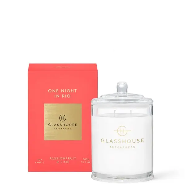 GLASSHOUSE FRAGRANCES One Night In Rio Candle 13.4 Oz - One-color