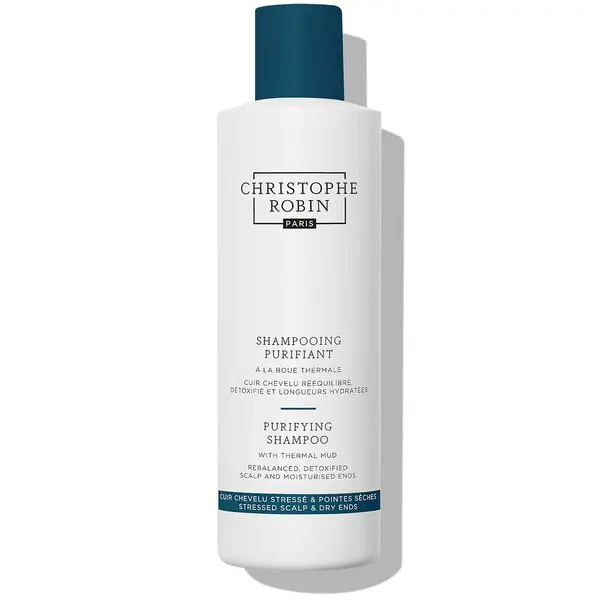 Christophe Robin Purifying Shampoo With Thermal Mud 250ml - One-color