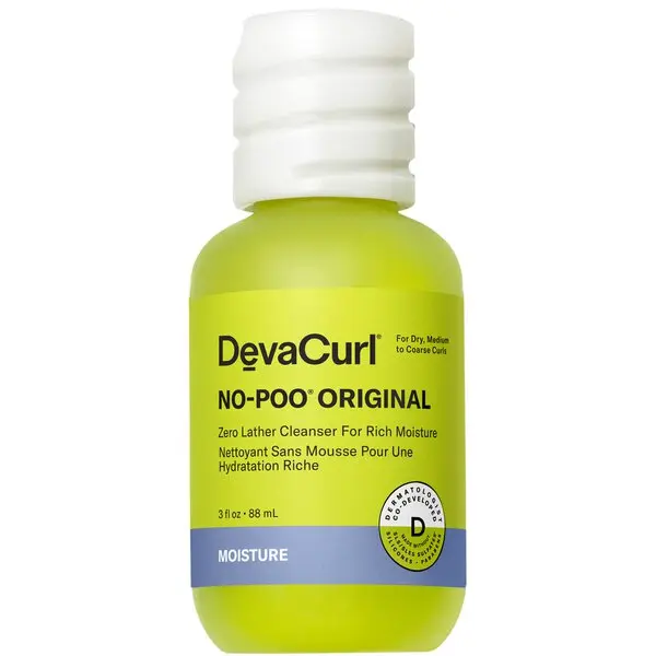 DEVACURL No-poo Original Zero Lather Cleanser For Rich Moisture 3 Oz - One-color