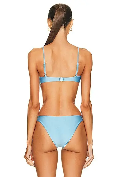 Jade Swim Mia Bikini Top In Blue