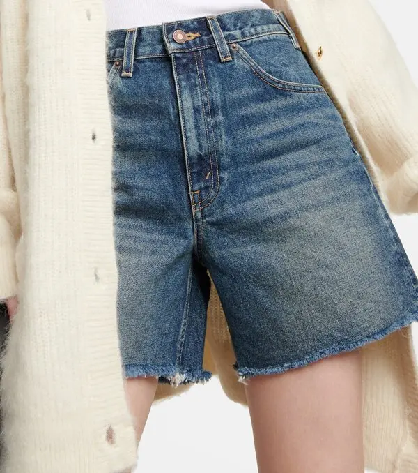 NILI LOTAN Yoann Denim Shorts