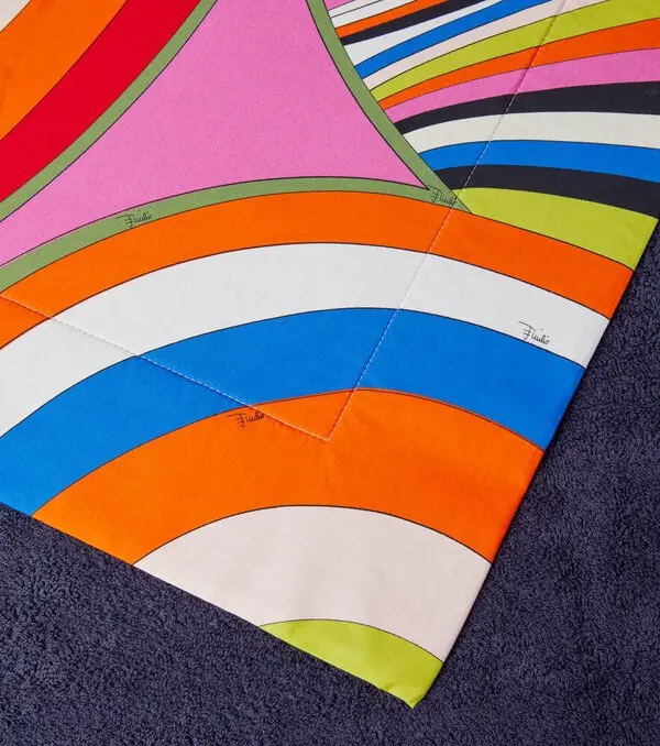Emilio Pucci Abstract Cotton Beach Towel