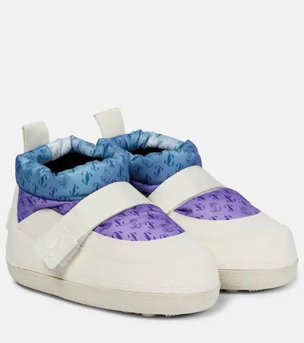 JIMMY CHOO Yuko Flat Ankle Boots - Multicoloured