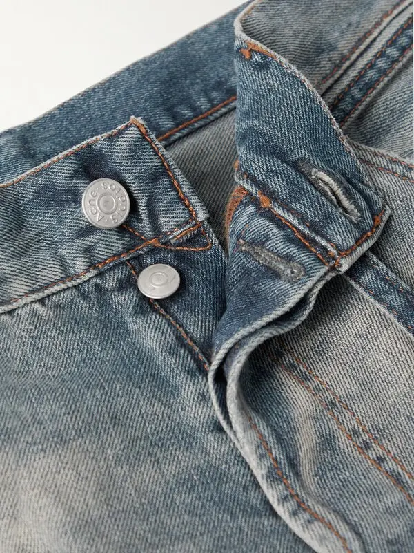 Acne Studios 1991 Toj Detroit Straight-Leg Belted Distressed