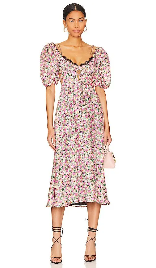 For Love & Lemons Isadora Midi Dress