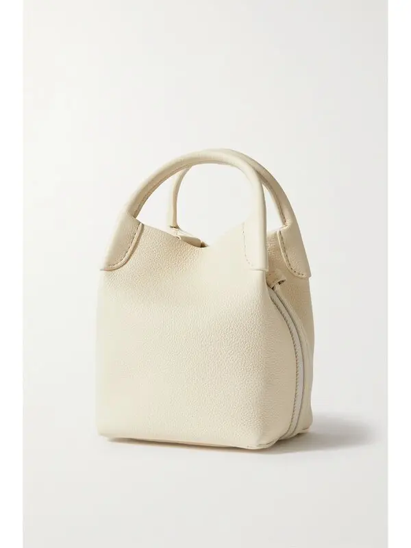 Loro Piana - Loro Piana Bale Textured-Leather Shoulder Bag