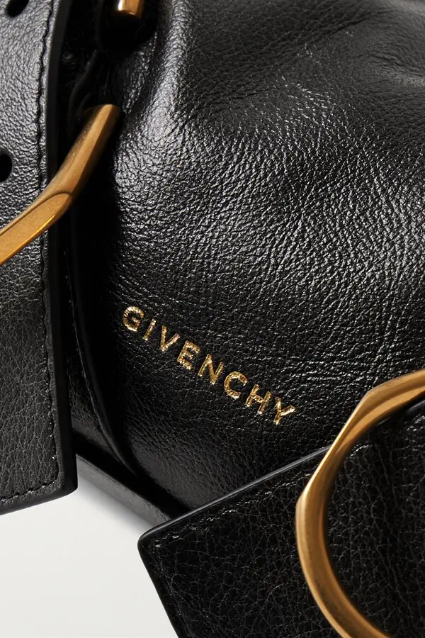 Givenchy Voyou Mini Textured-leather Shoulder Bag