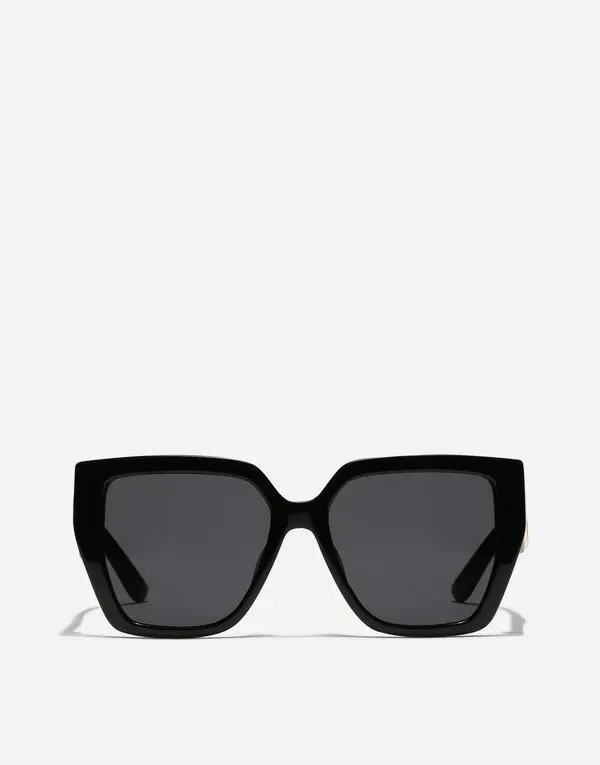 Dolce & Gabbana Dg Crossed Sunglasses - Black