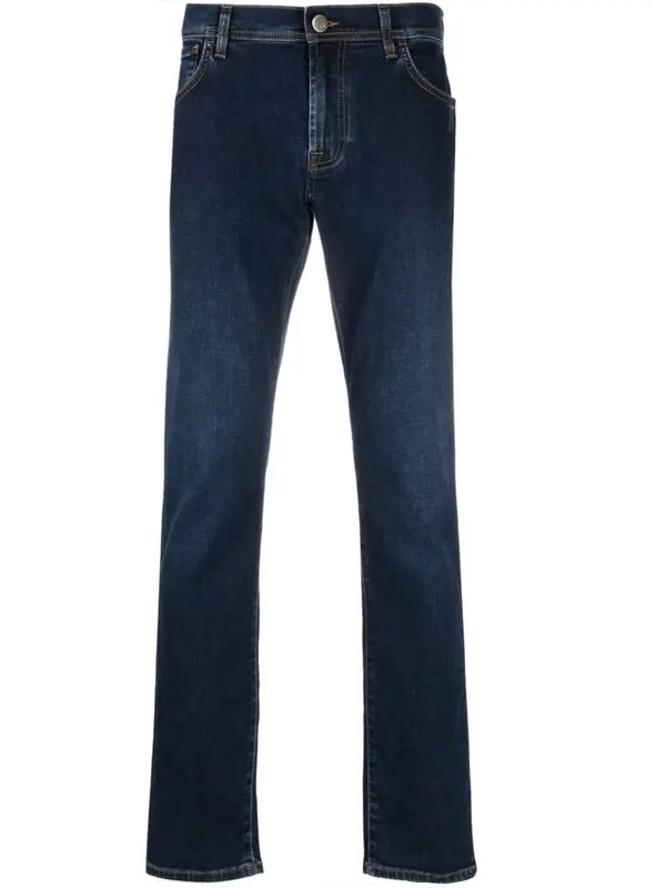 Corneliani Straight-leg Jeans - Blue
